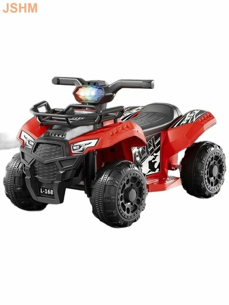 Детский электрический квадроцикл для мальчиков и девочек, игрушечная машина с сиденьем, большая заряжаемая машинка