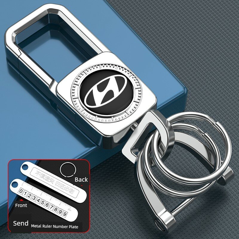 Брелок для ключей автомобиля, высококачественный аксессуар, мужской, деловой, для ношения на поясе, защита от потери,