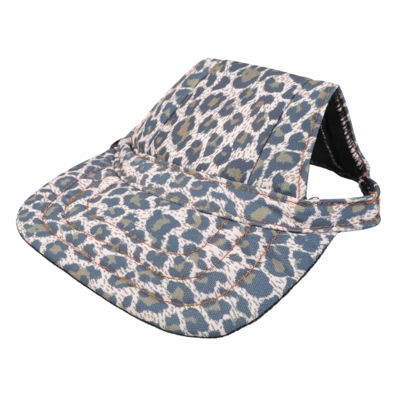 Дышащая Бейсболка для домашних животных-Леопардовый Бейсбол-XL