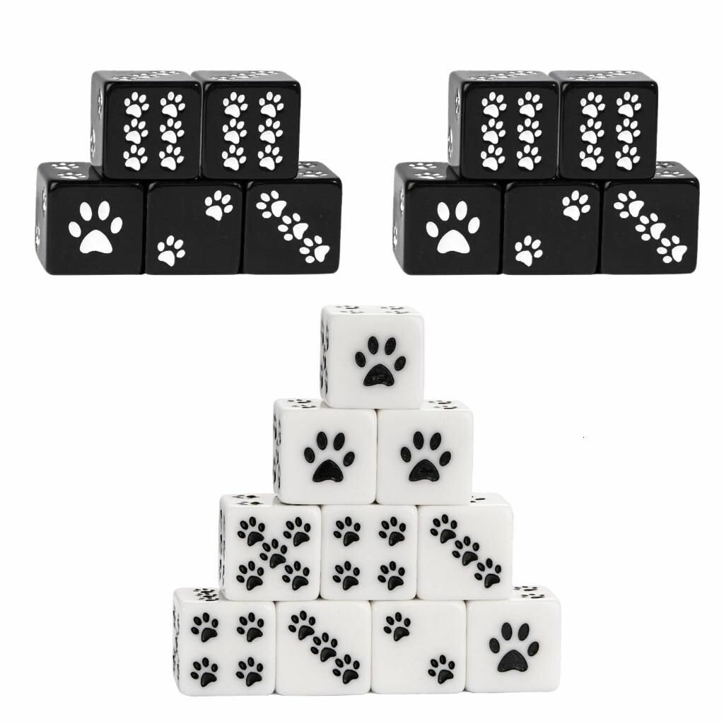 Игровые кубики с точками