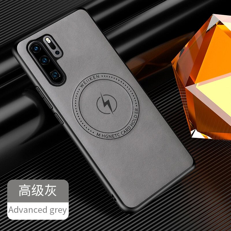 Чехол для Huawei P30 Pro в цвете Advanced Gray - Премиум-качество ударопрочный чехол для безопасности смартфона
