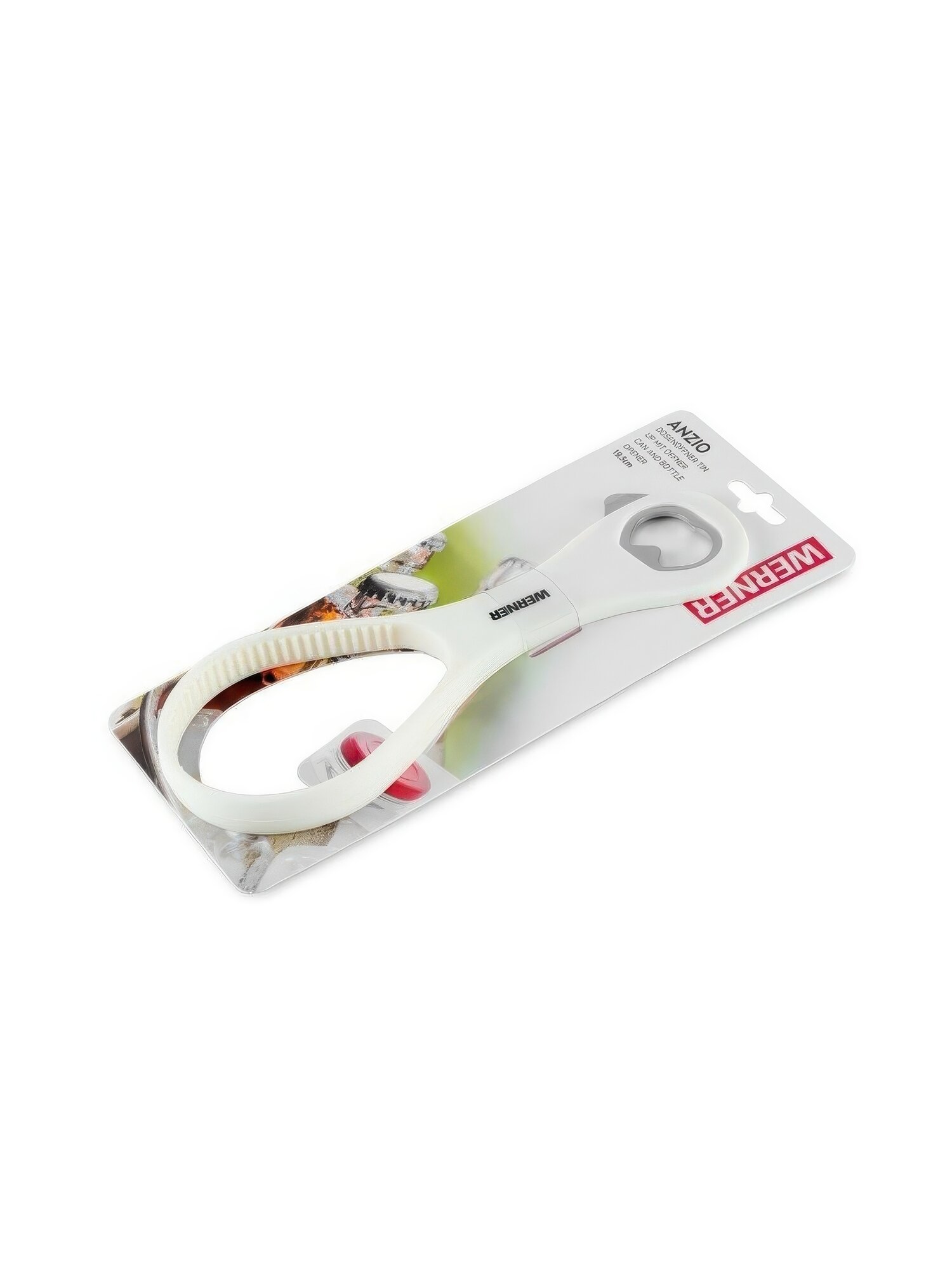 Открывашка GIPFEL ANZIO 50013, нержавеющая сталь, нескользящая, белая