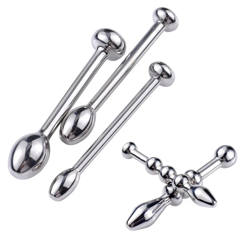 Уретральная пробка из нержавеющей стали, головка пениса, звуки обструкции уретры, конский глаз, A