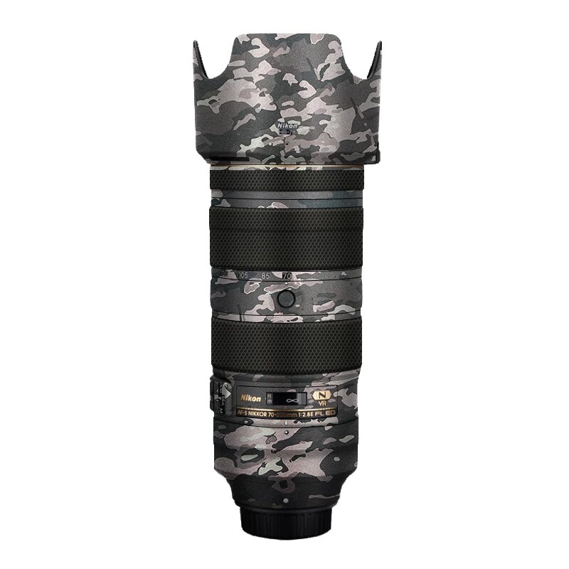 Nikon AF-S 70-200mm f/2.8E Объектив Третье поколение Полевая молочно-серая