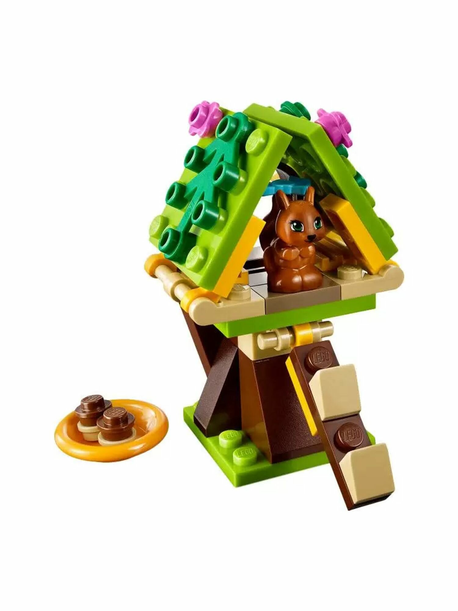 Конструктор Friend Домик для белки, 41 деталь, с фигуркой, для детей от 4 лет