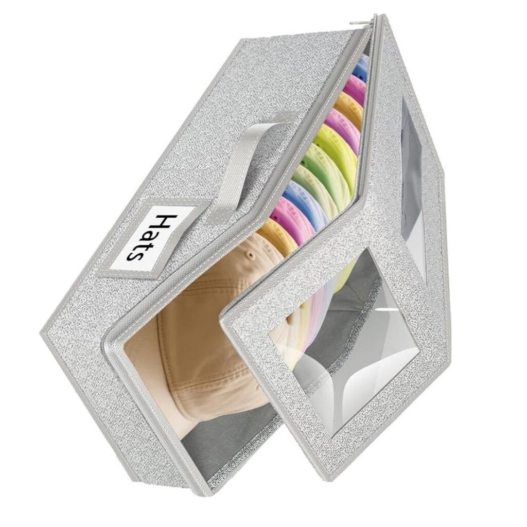 Коробка для хранения шляп большой емкости коробка для хранения-светло-серый