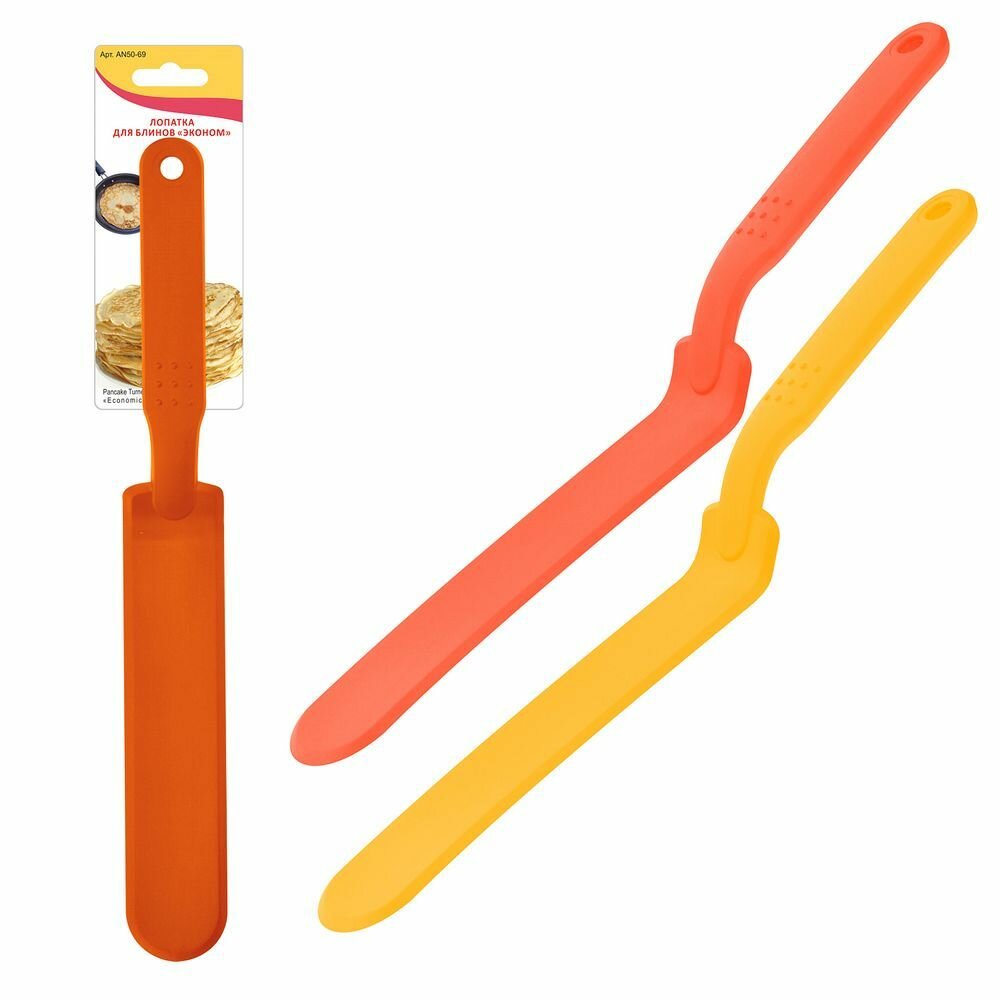 Лопатка кухонная для блинов "Эконом" длина 31 см (без выбора цвета)