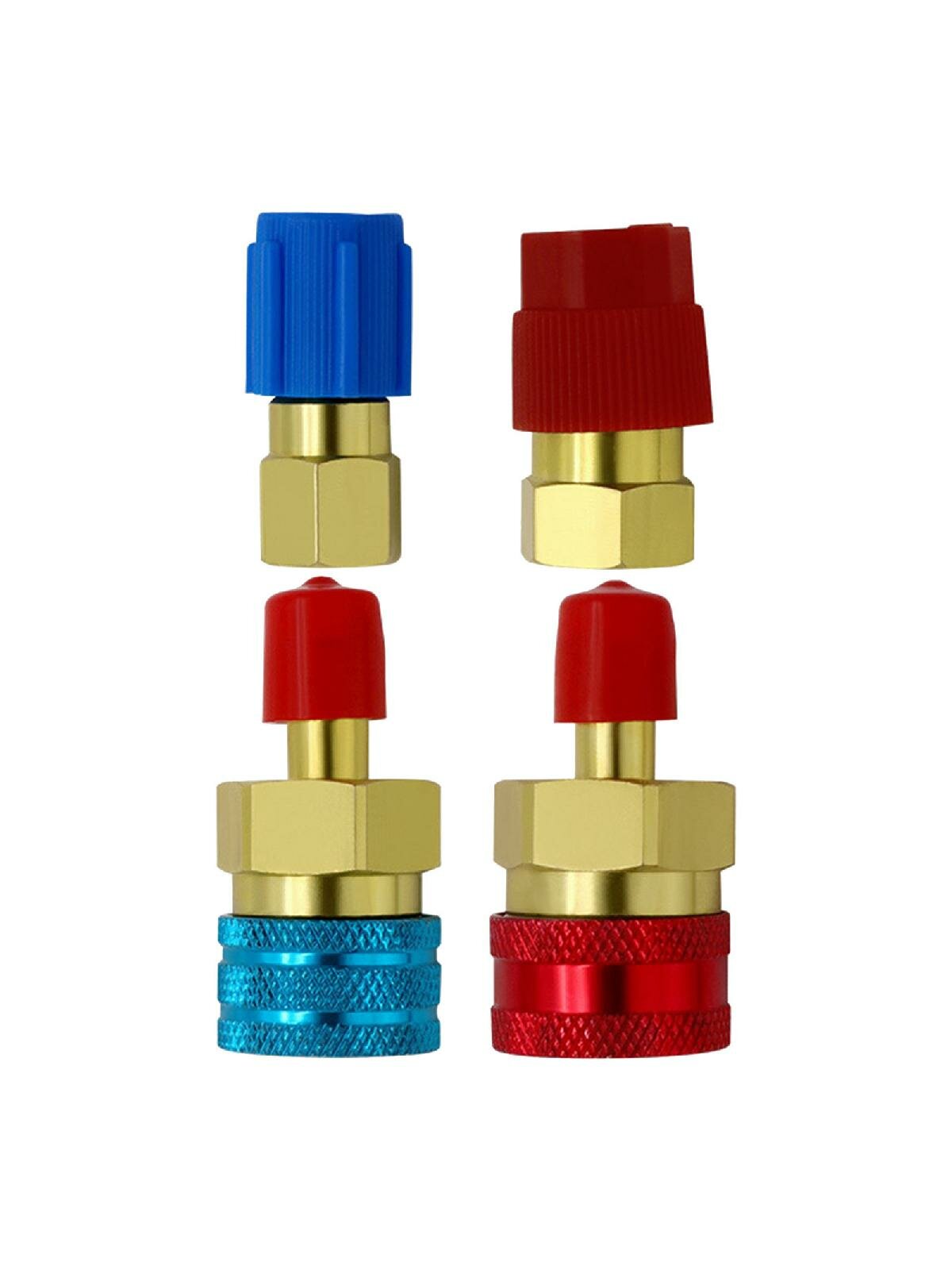 Комплект быстроразъемных соединений R1234yf из полностью медного фторида для кондиционера высокого и низкого давления