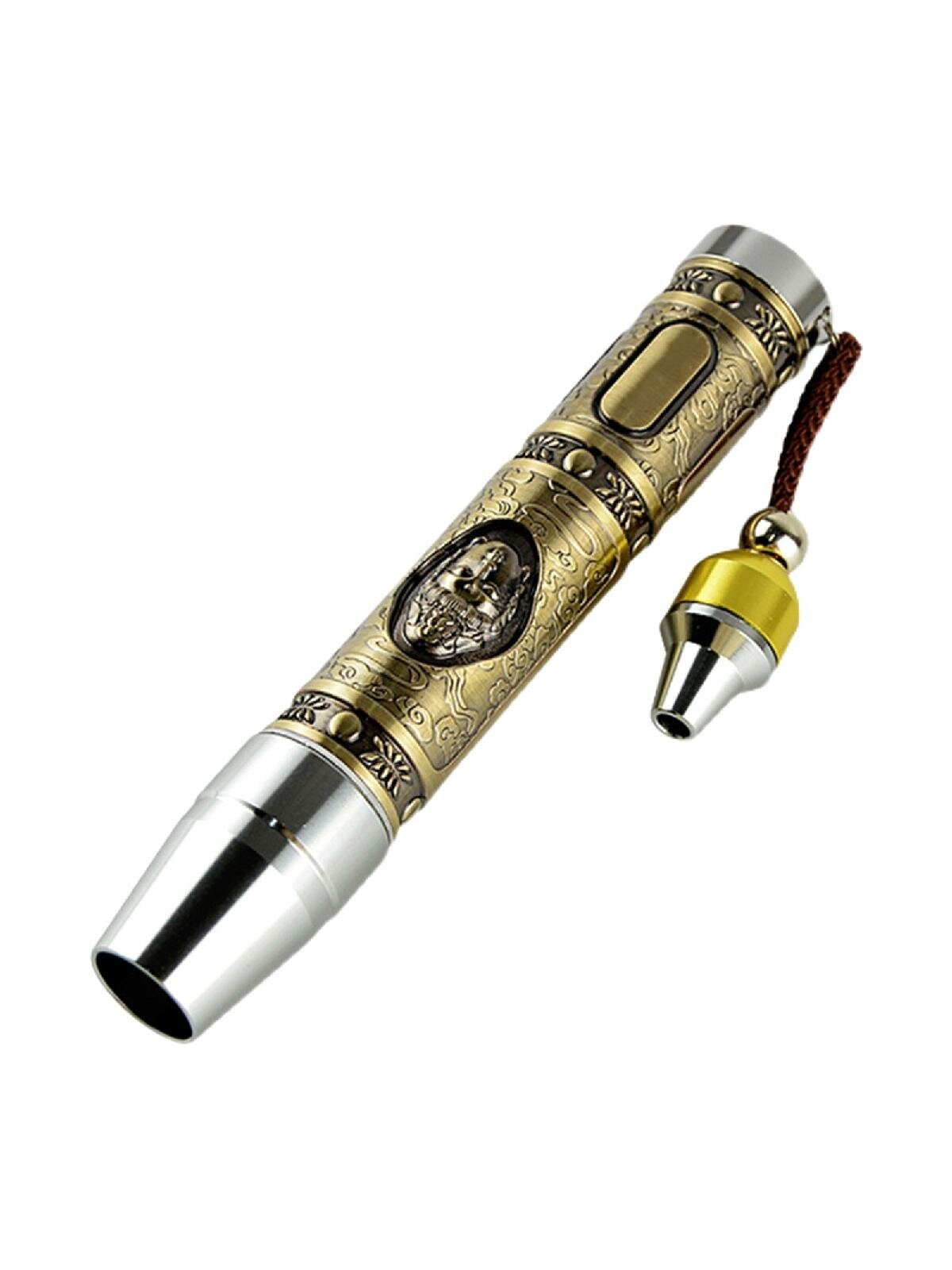 Портативный нефритовый идентификационный 3-в-1LED источник света портативный фонарик