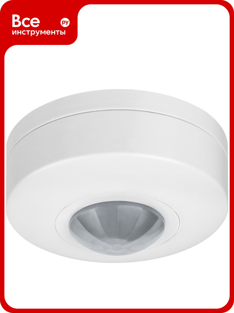 Потолочный датчик движения TDM ELECTRIC ДДП-03 SQ0324-0018, пластик, инфракрасный уличный таймерный