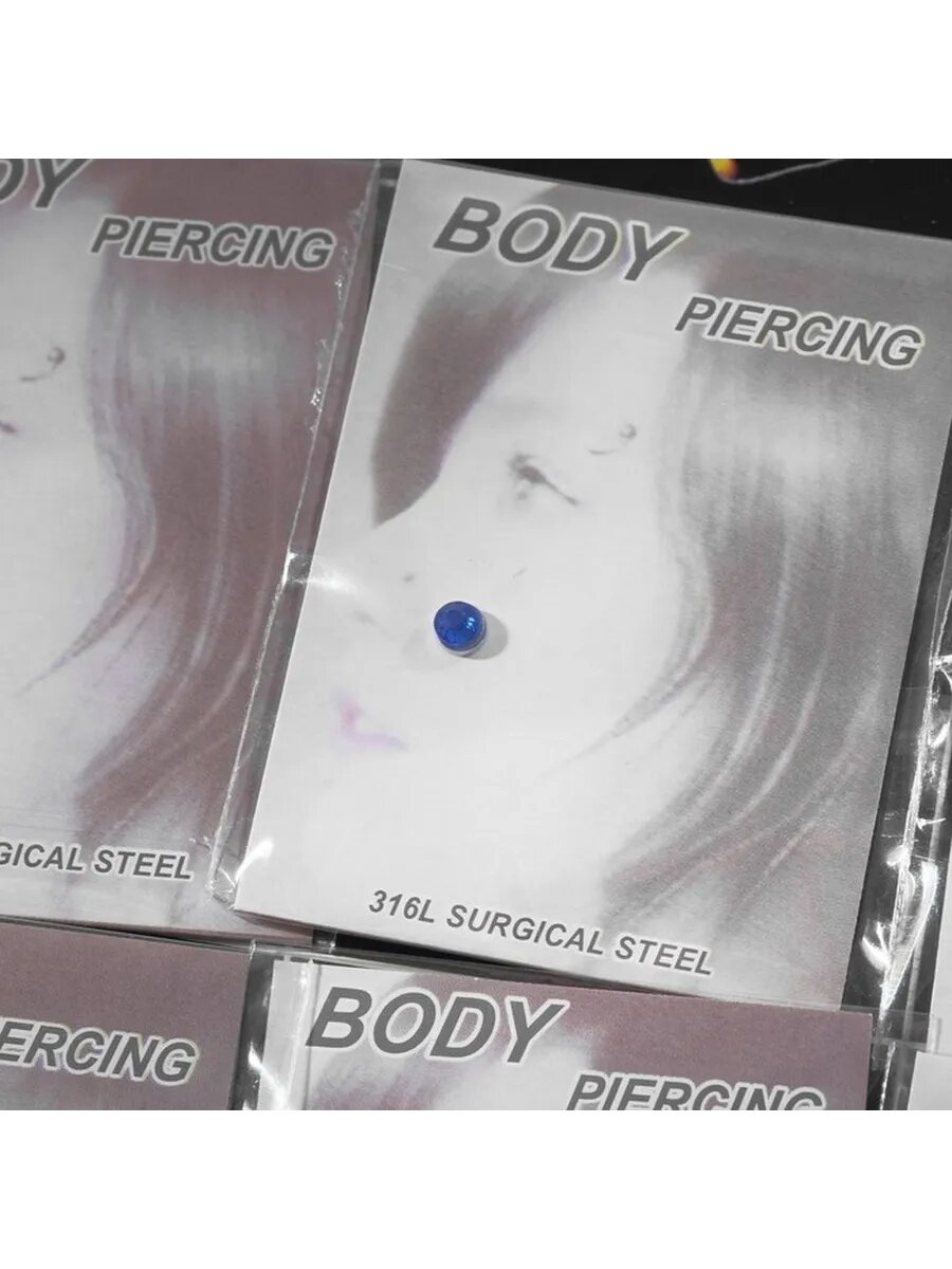 Клипса для имитации пирсинга