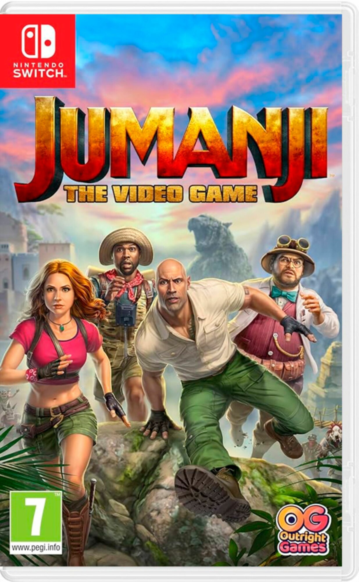 Jumanji: The Video Game (Игра на картридже) [Nintendo Switch, русская версия]