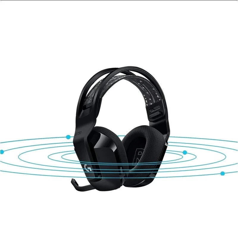 Logitech G733 Lightspeed K/DA Edition, черный