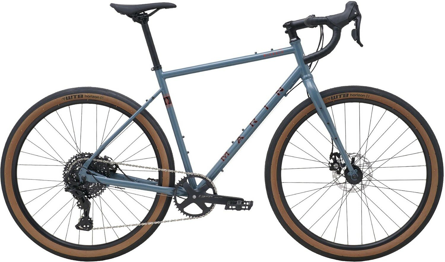 Велосипед гравийный Marin Nicasio + 27.5 (2025), рама 52 см, цвет Серый