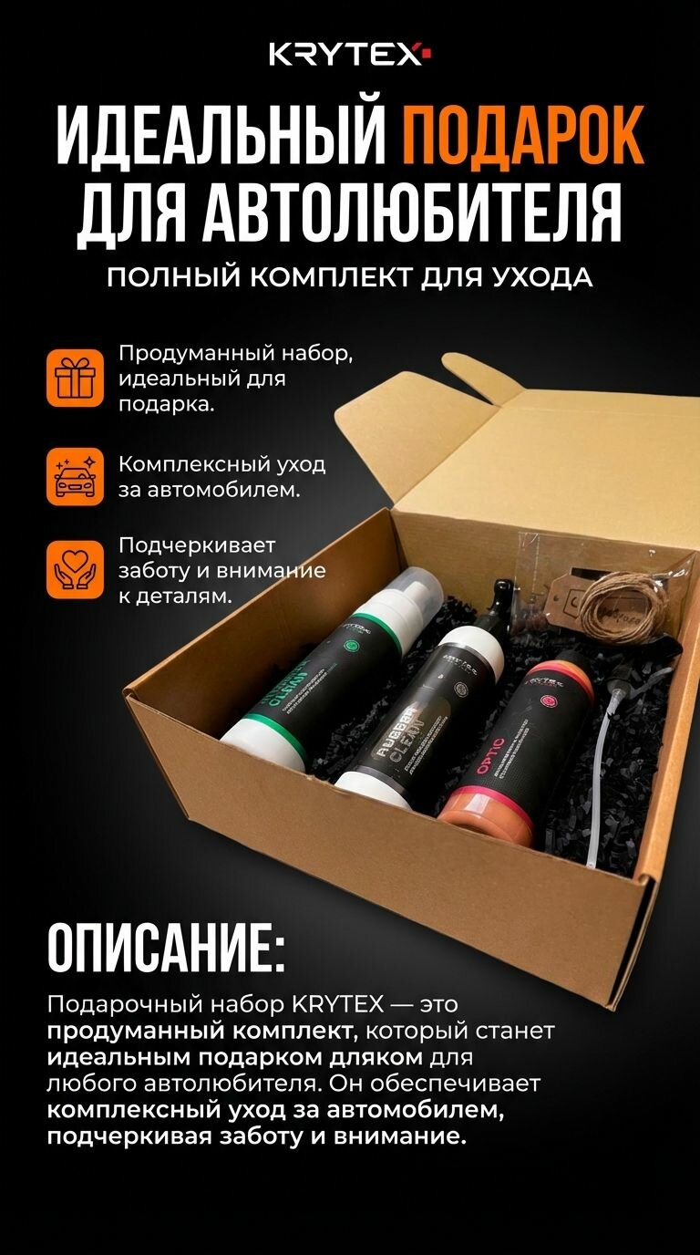 Подарочный набор автохимии KRYTEX №4