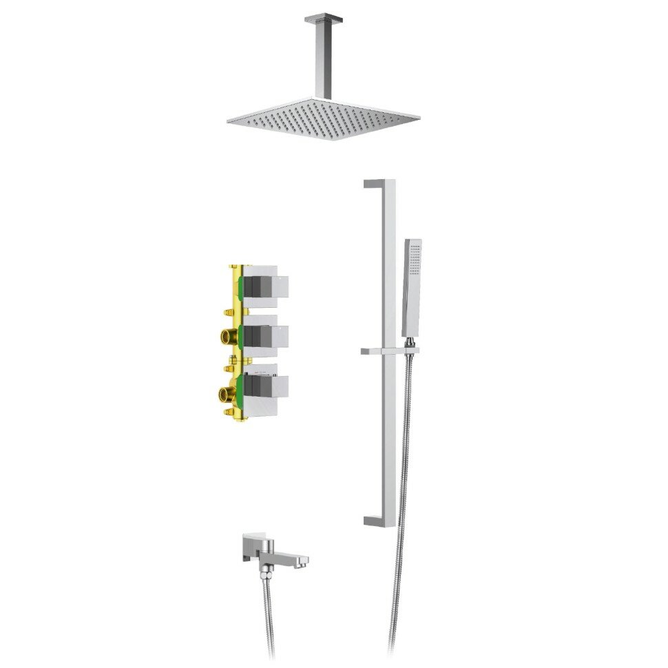 Душевая система встроенная с термостатом Timo Selene SX-2239/00SM хром
