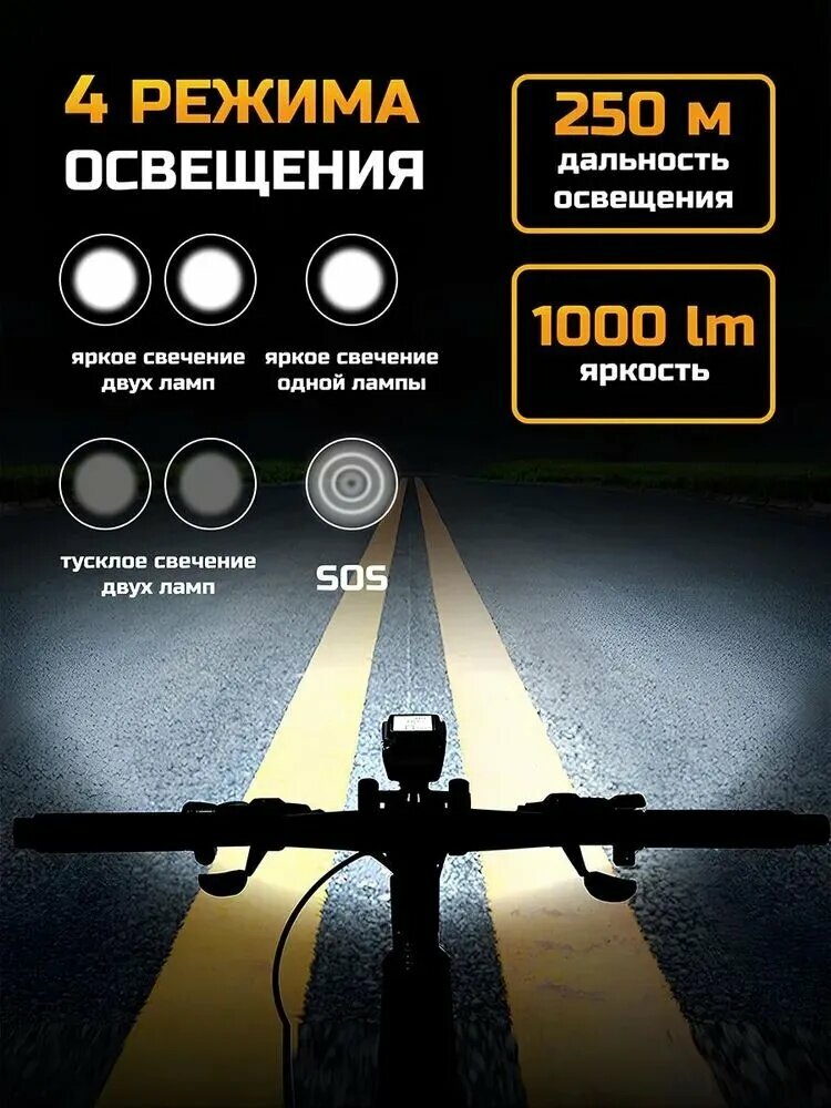 Фонарь для велосипеда — фото 1