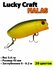 Воблер Lucky Craft Malas Mini 5.6g/45mm/0.1-0.2m #5