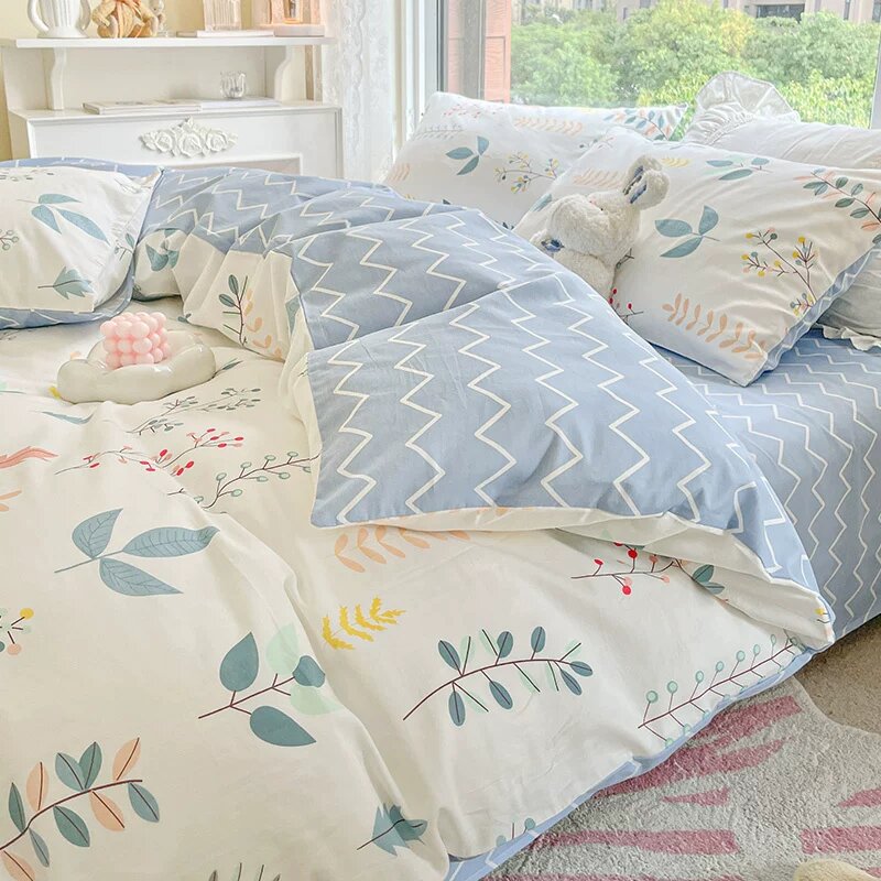 Пододеяльник Yalu из 100% хлопка, одноразовый, 150x200x230 см, для односпальной кровати, универсальный, всесезонный,