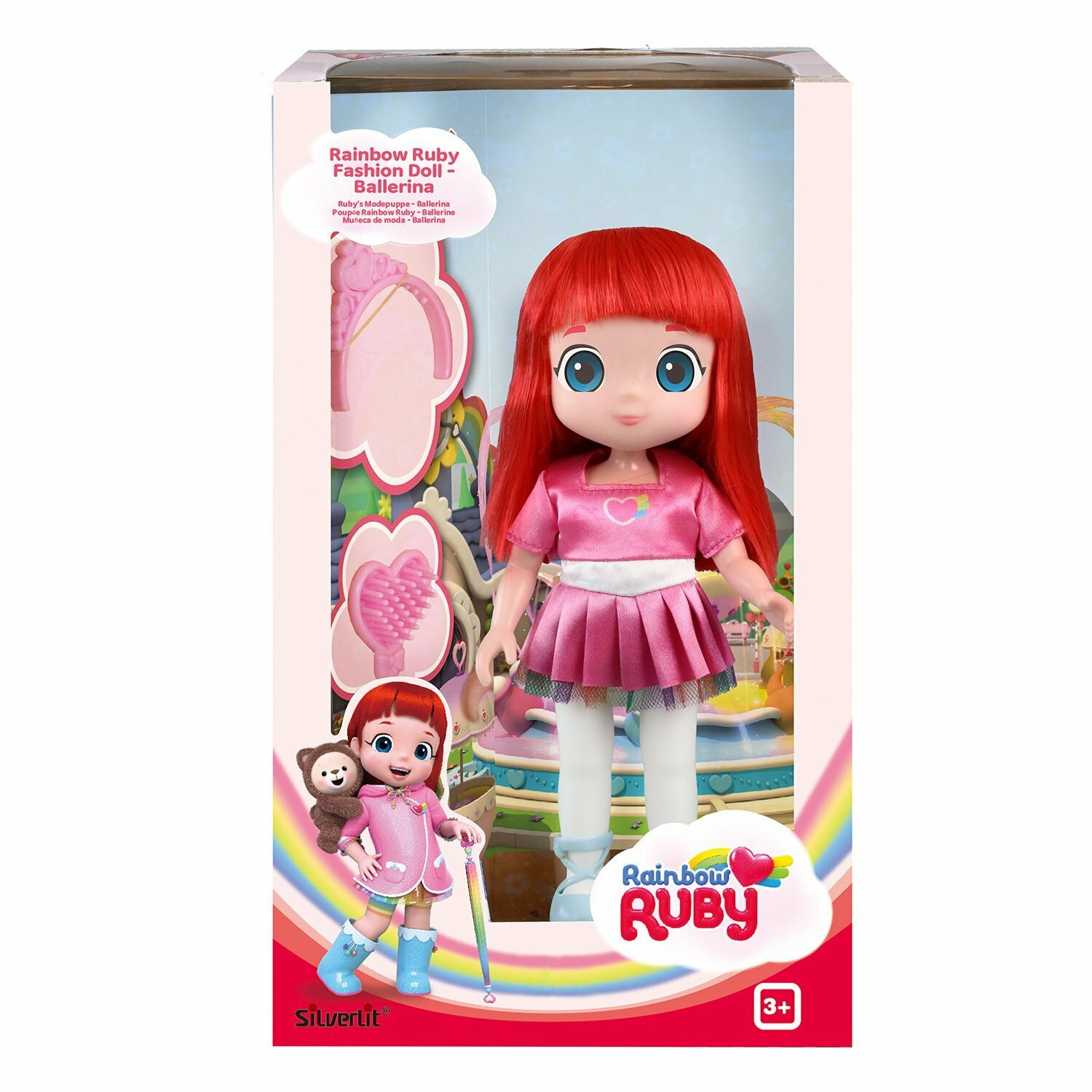 Кукла Руби Балерина Rainbow Ruby 20 см — фото 1