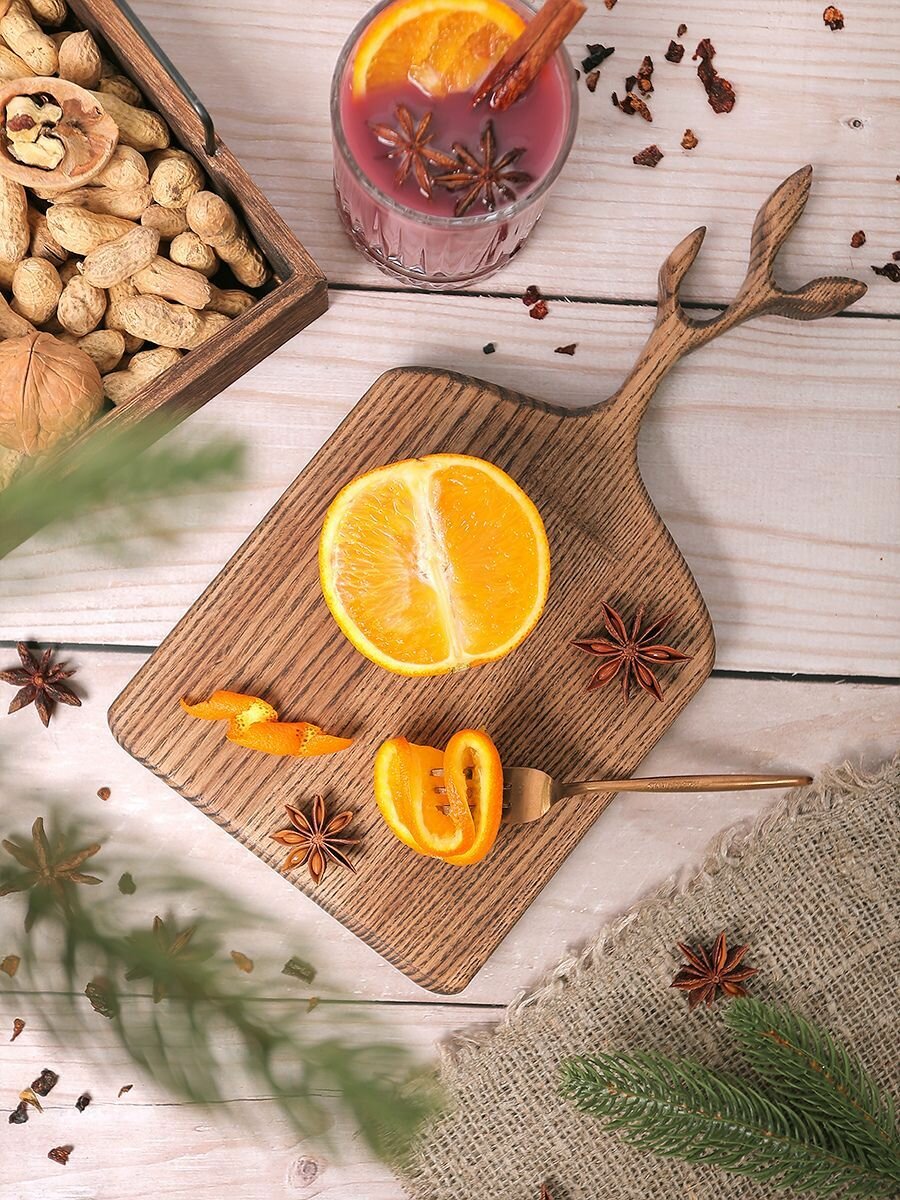 Top Wooden Crafts Разделочная доска, 30 см
