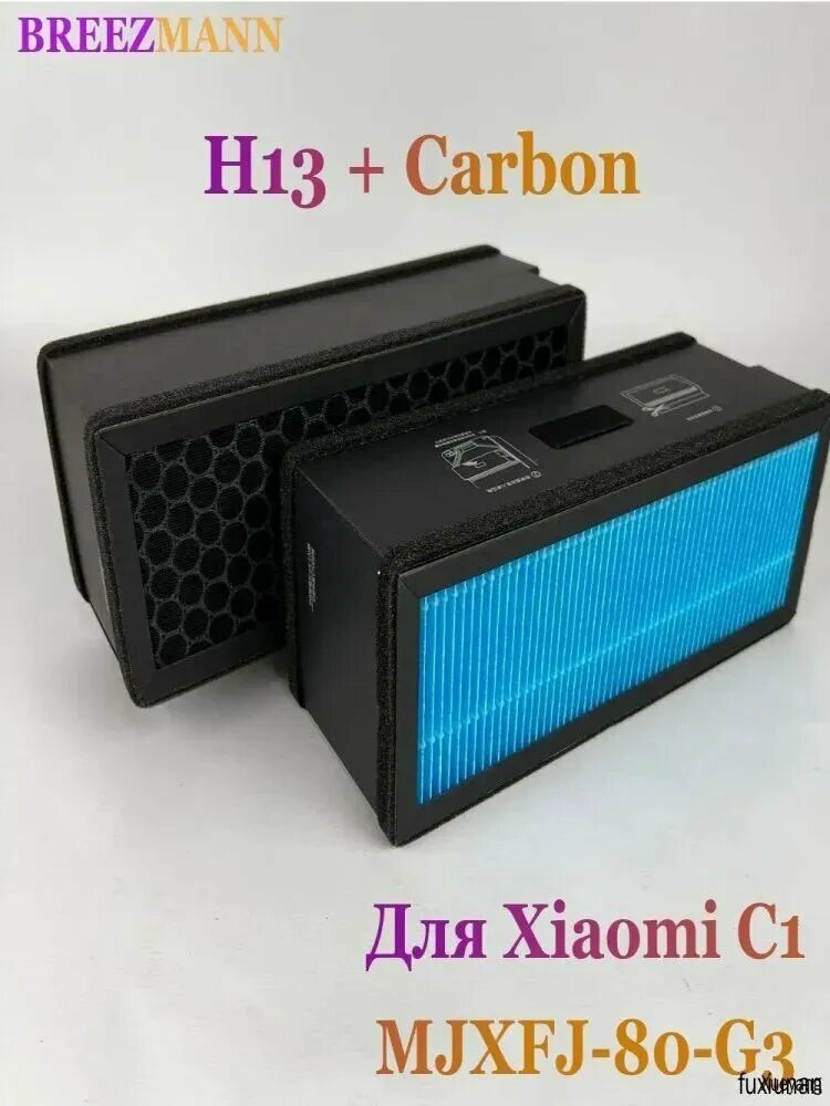Фильтр Hepa H13 + Carbon для бризера Mijia Fresh Air Blower C1 (MJXFJ-80-G3)