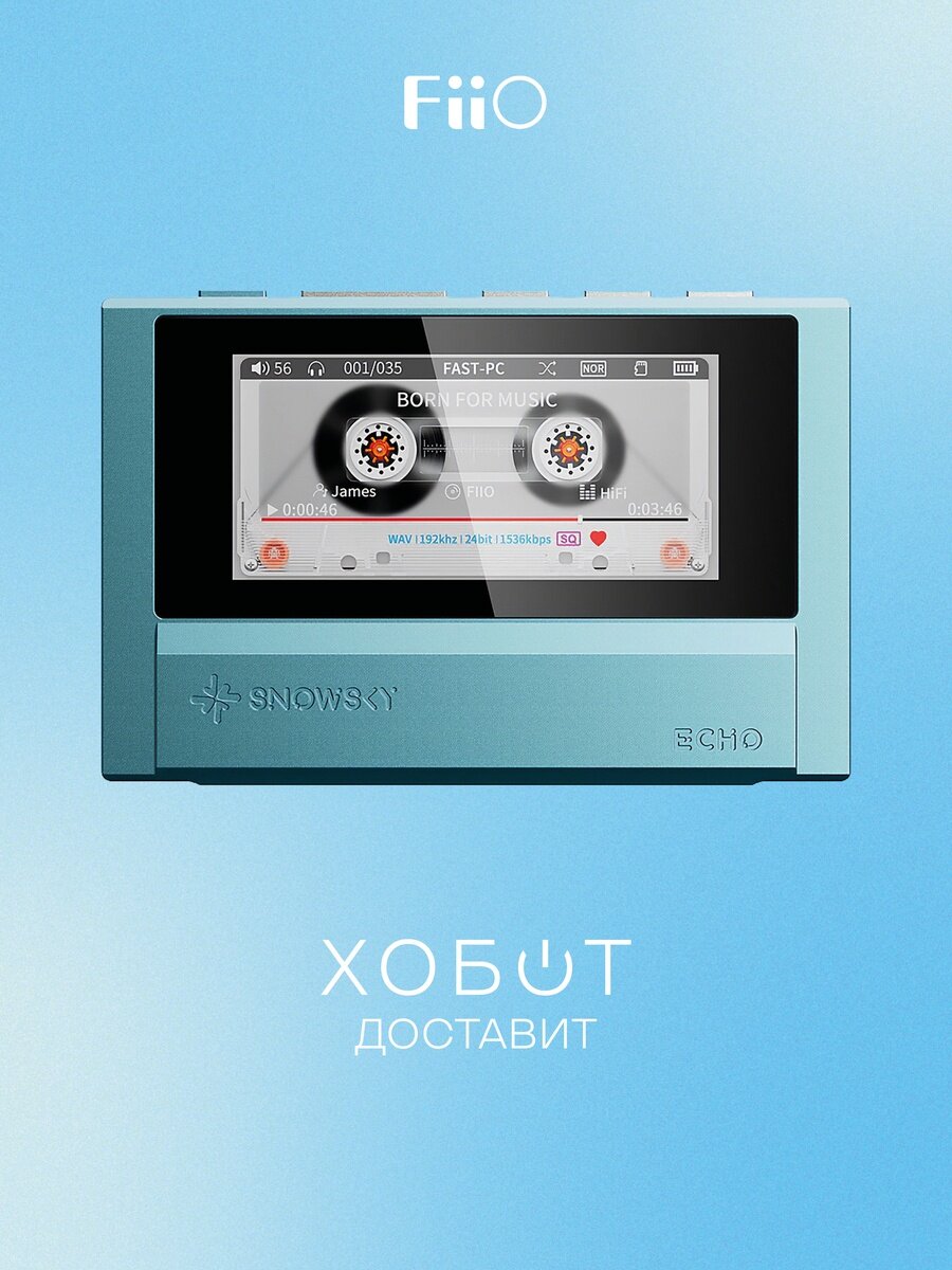 Аудиоплеер FIIO Snowsky Echo синий (F4402E)