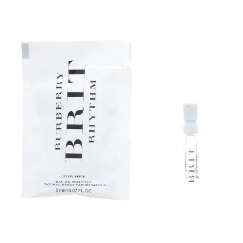 Пробник аромата Барбери Брит Ритм Фор Вумен 2 мл женский - Burberry Brit Rhythm For Woman миниатюра