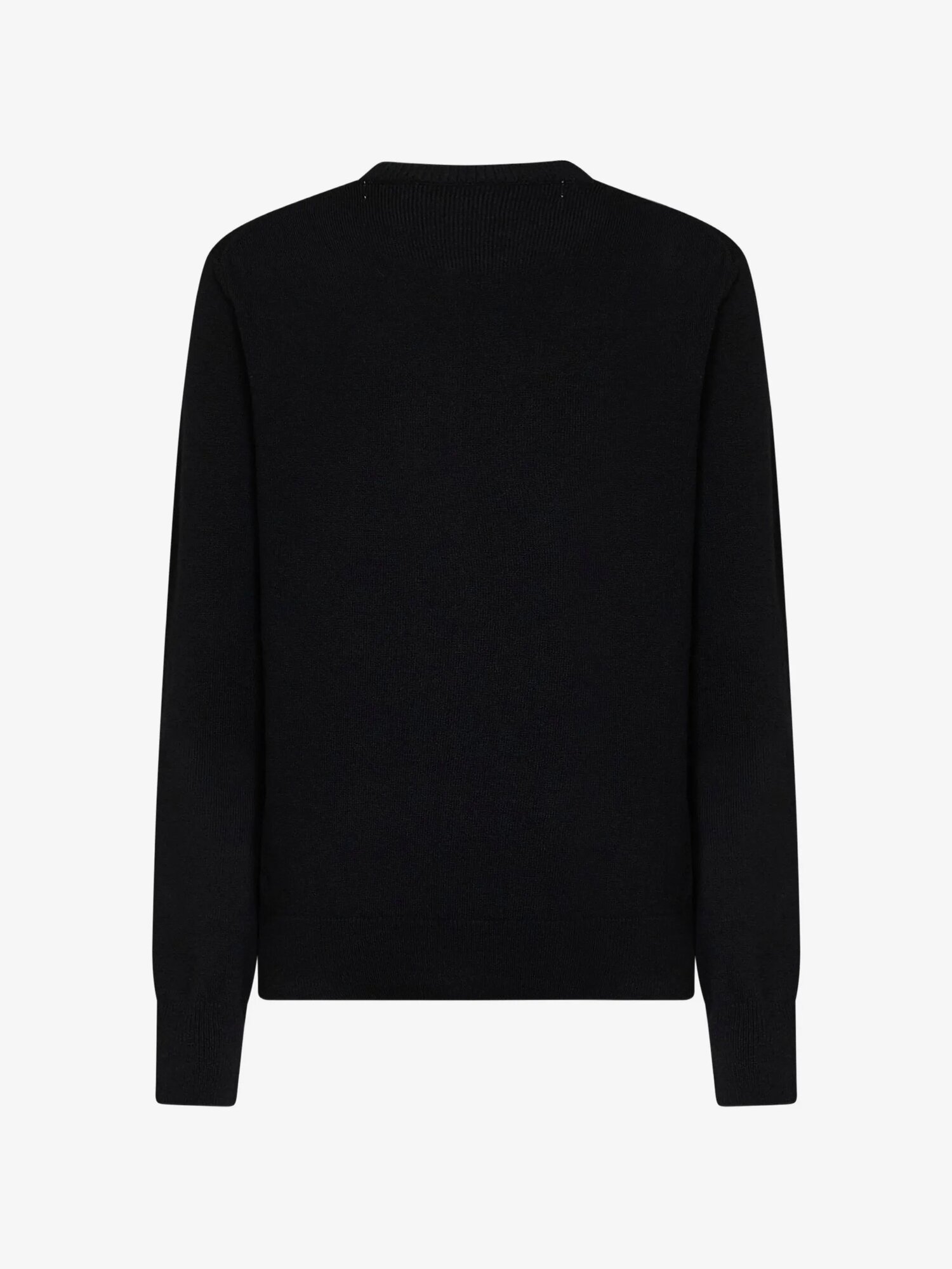 Кардиган Comme des Garcons PLAY Heart-patch cardigan, размер 42, черный — фото 1