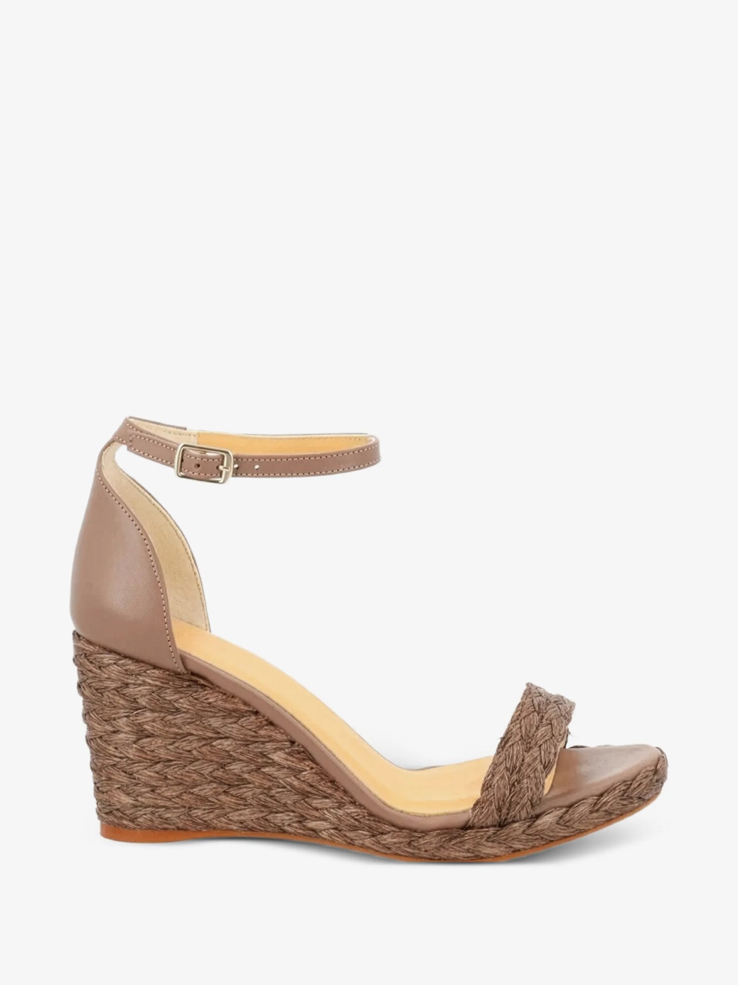 Эспадрильи Braided wedge espadrilles