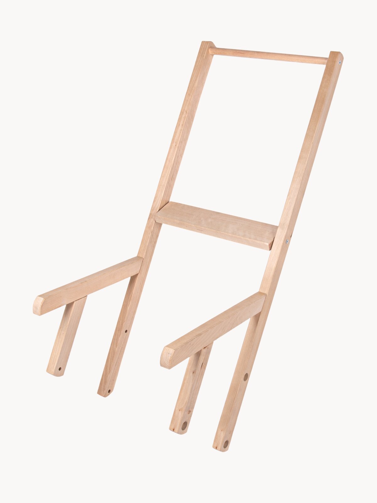 Ручка со спинкой для санок деревянная