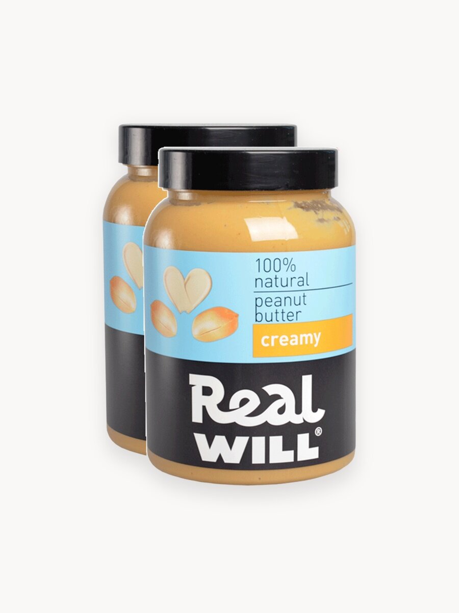 Арахисовая паста Real Will, с мёдом, 2 кг