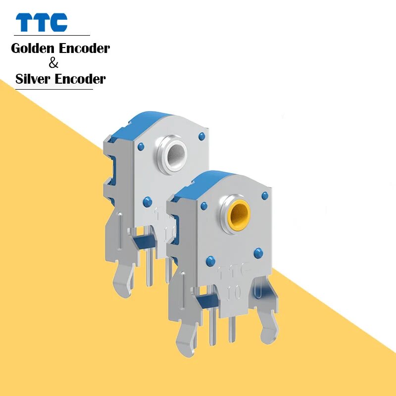 TTC Silver Wheel Mouse Encoder 2шт 13mm — фото 1