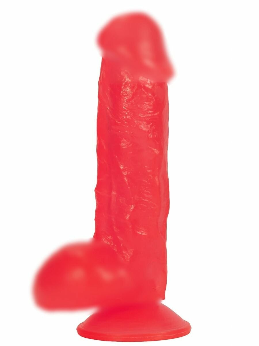 Фаллоимитатор на присоске, розового цвета, реалистичный 16см.