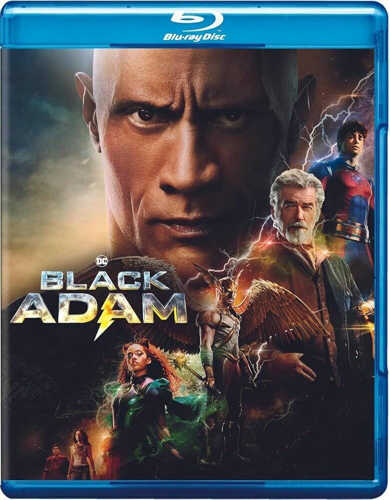 Черный Адам (2022) Киновселенная DC Blu-ray (блю-рей)