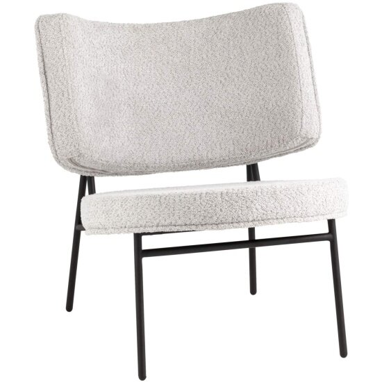 Кресло Stool Group District Lounge букле светло-серый