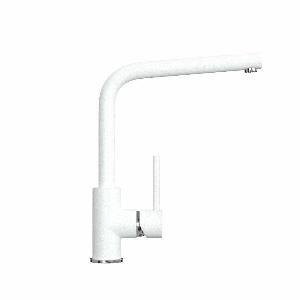 Смеситель GreenStone GS-004-331, белый, горизонтальный монтаж, латунь