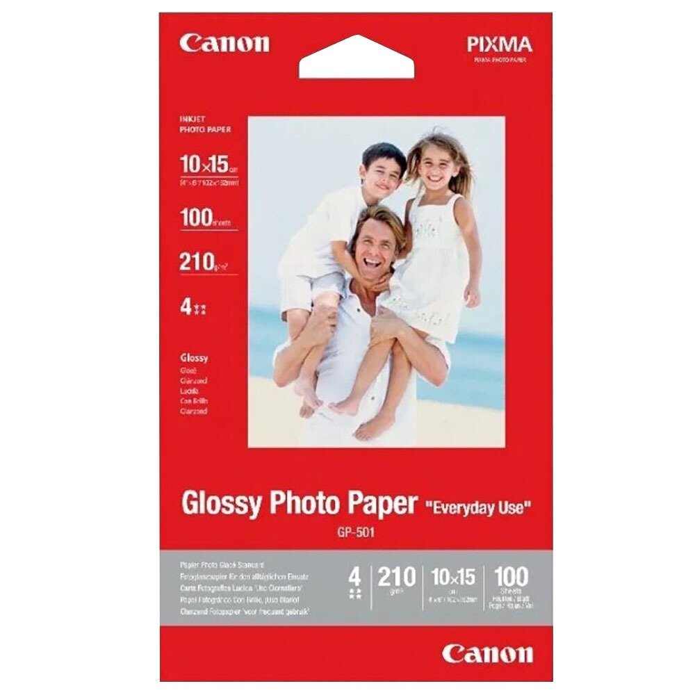 Фотобумага, Canon, GP-501 (0775B003), A5, 210г/м2, 100