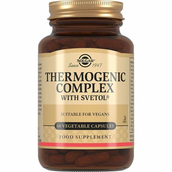 Термогенный комплекс со светолом Solgar/Солгар капсулы 60шт
