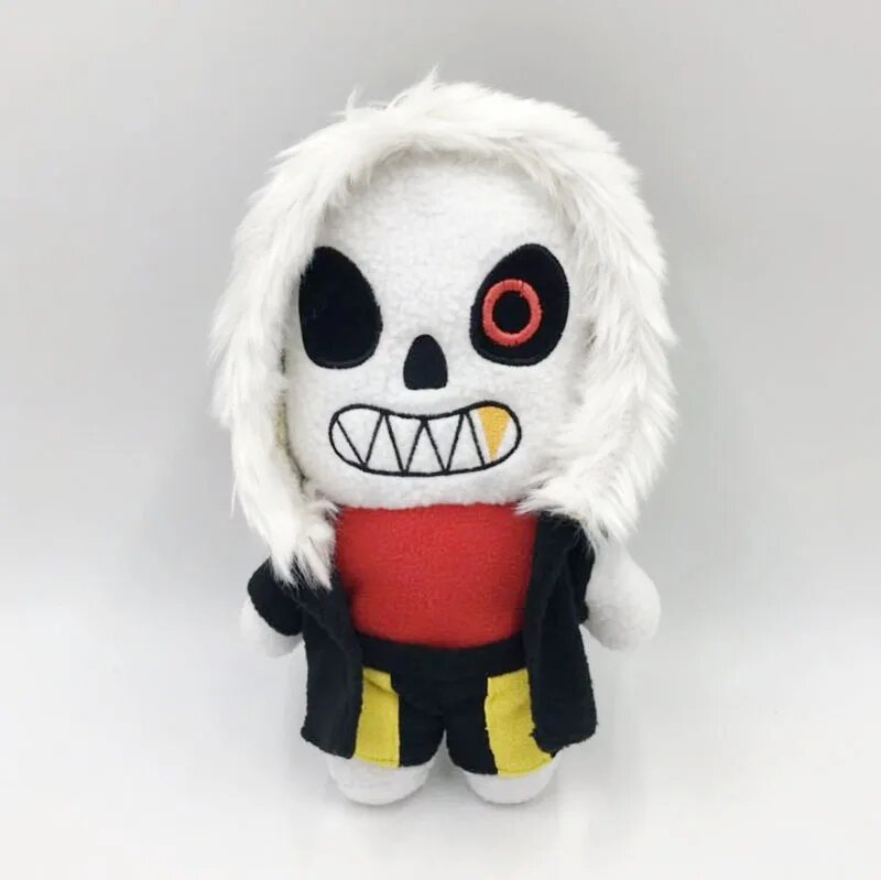 Sans Undertale, плюшевая игрушка, 25см, черный