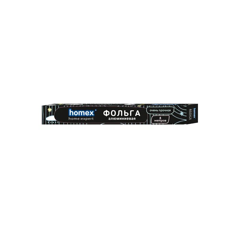 Фольга Homex алюминиевая, очень прочная, 8 м