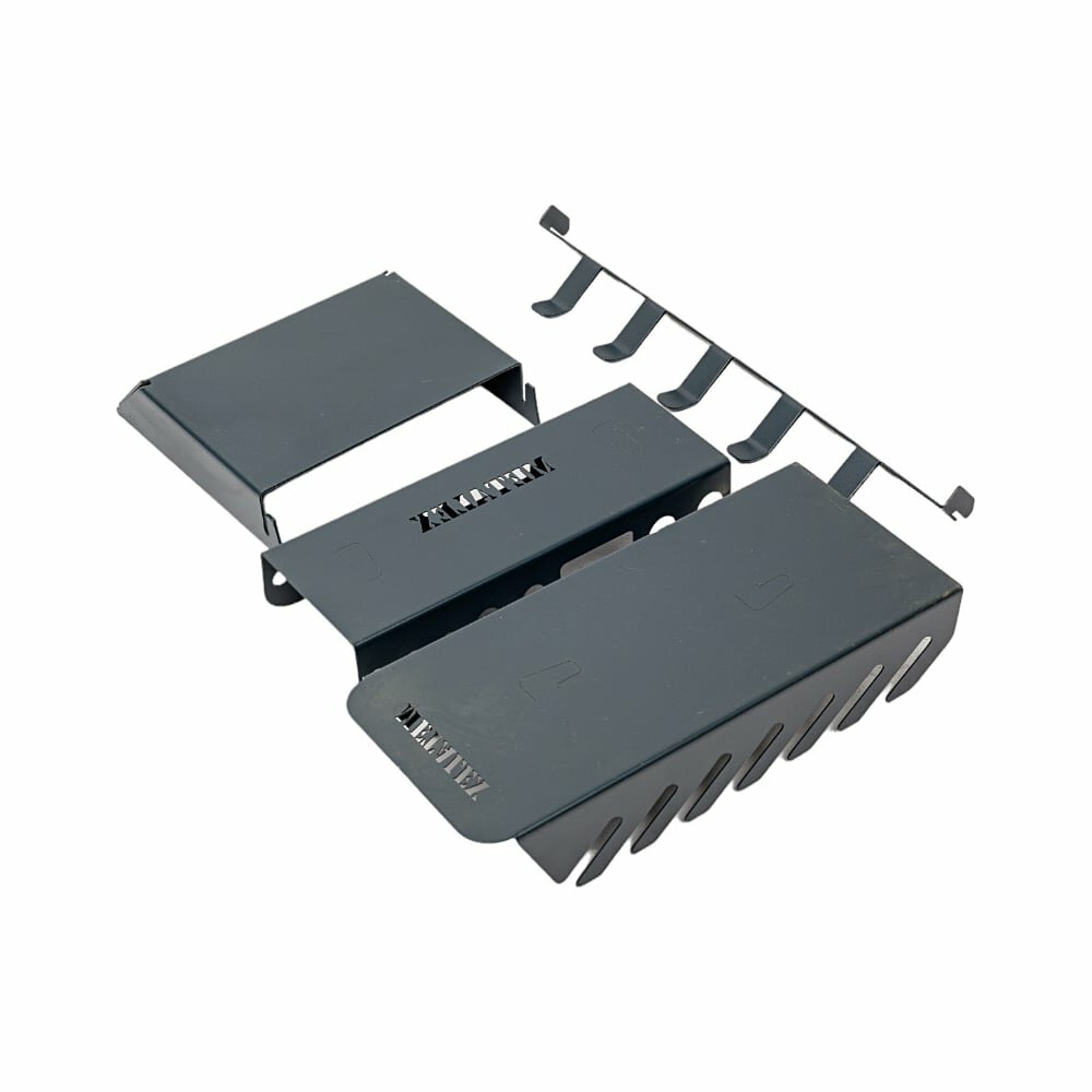 Набор аксессуаров для перфопанели ООО Металекс Metalex серый ACNPRS