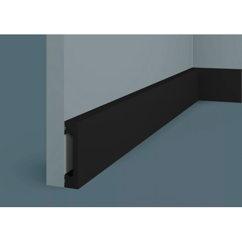 Плинтус Cosca PX050-037 Экополимер В65хШ15хД2000 мм / Коска.