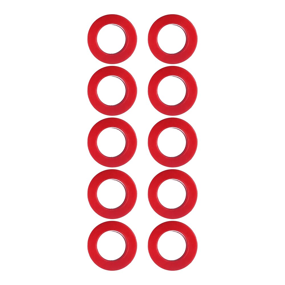 Комплект стопорных колец Garden Star "Исток", для капельной ленты КПК-24-00, 10 штук, красный