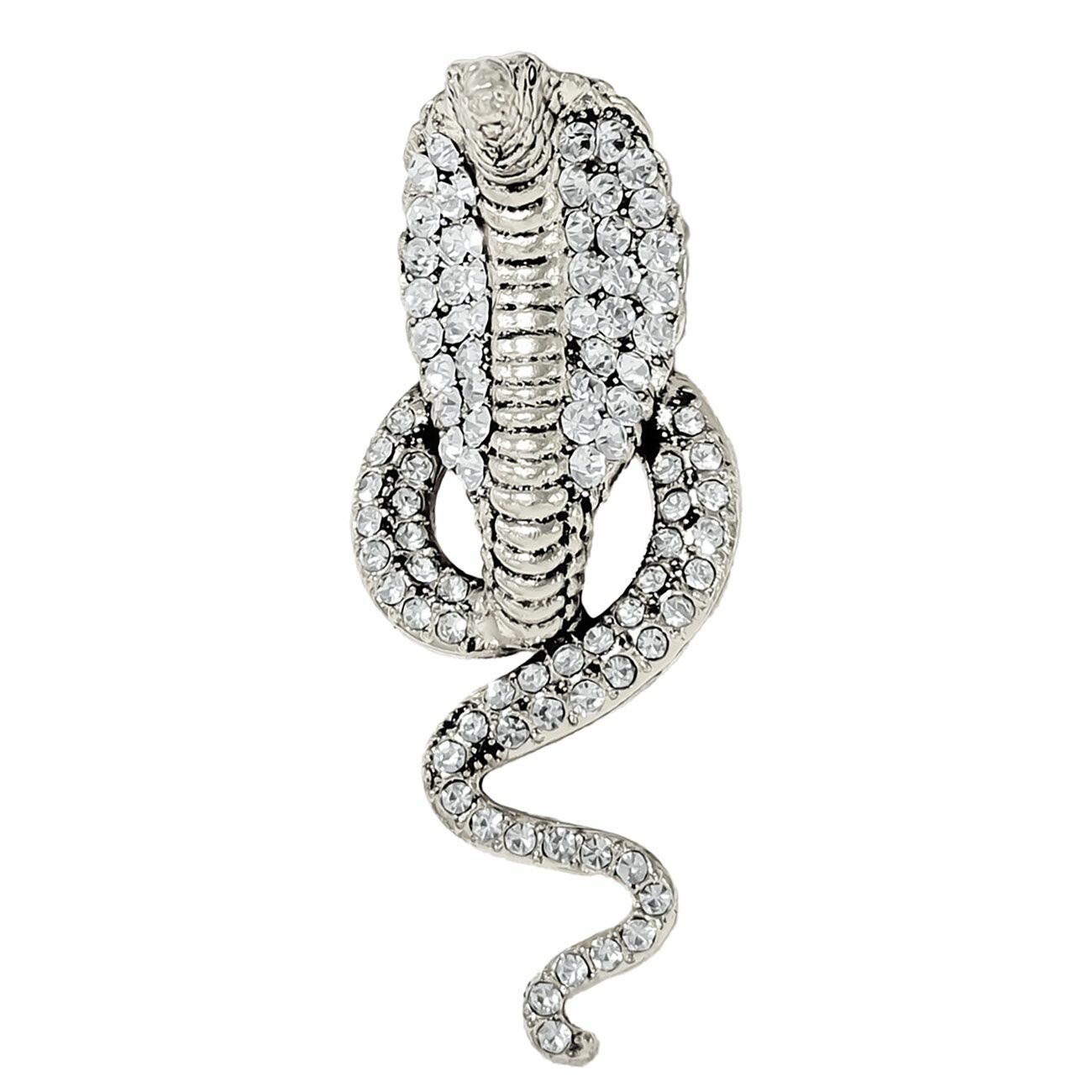 Брошь, стразы