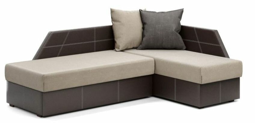 Угловой диван Антей new велюр эко-кожа