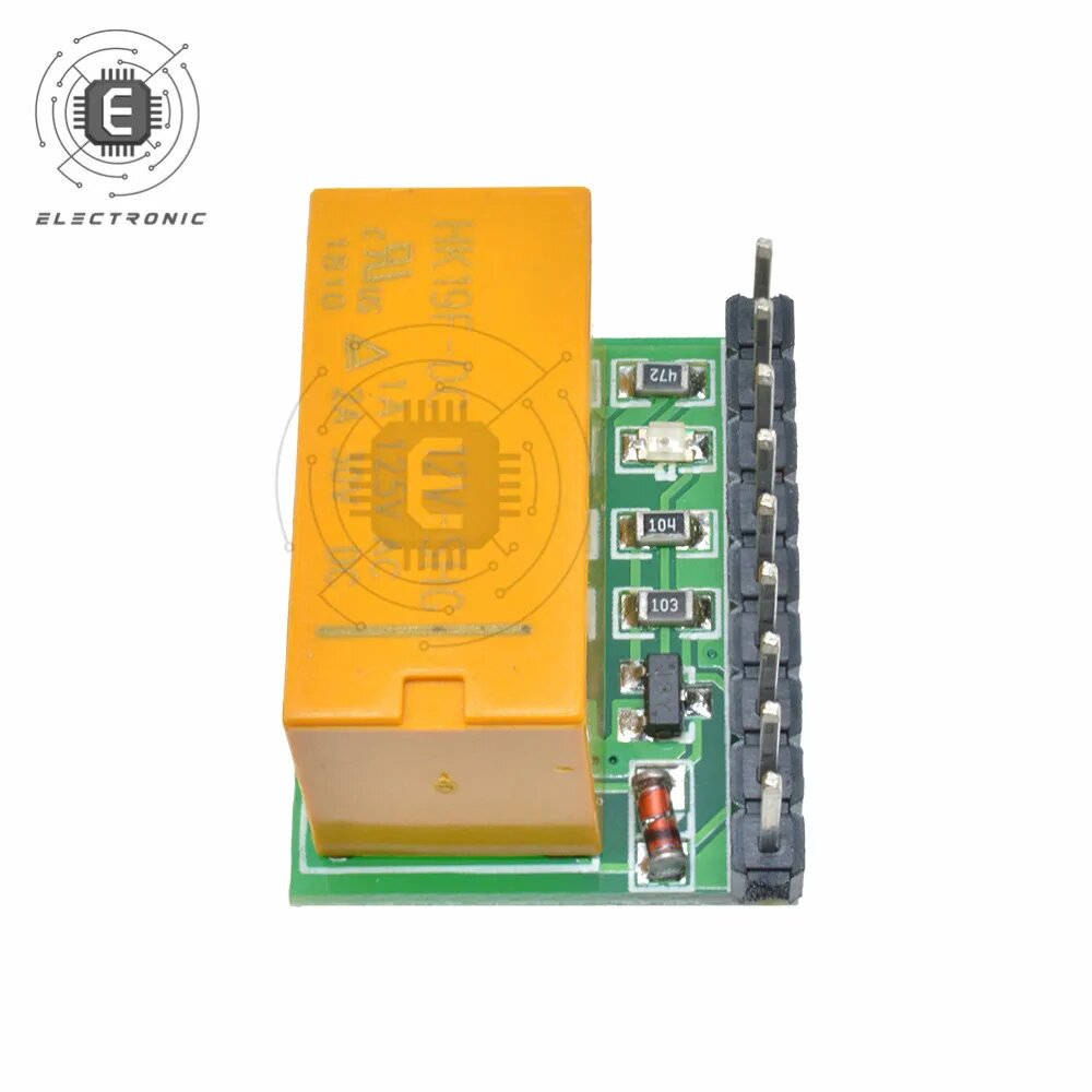 Двухполюсный релейный модуль DPDT Mini DC 5 В, 12 В, 1 шт, плата переключателя, реле сигнала, электромагнитное реле