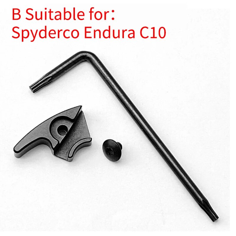 Винт-гвоздик для Spyderco из алюминиевого сплава 1 set, B