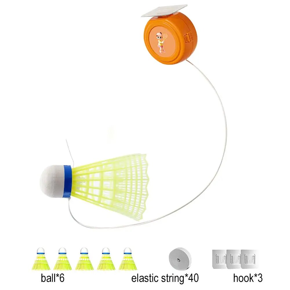 Бадминтонный автоматический тренажер для дома