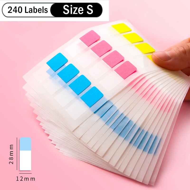 Стикер-индексы для книг, набор из 360 шт 240Lables S